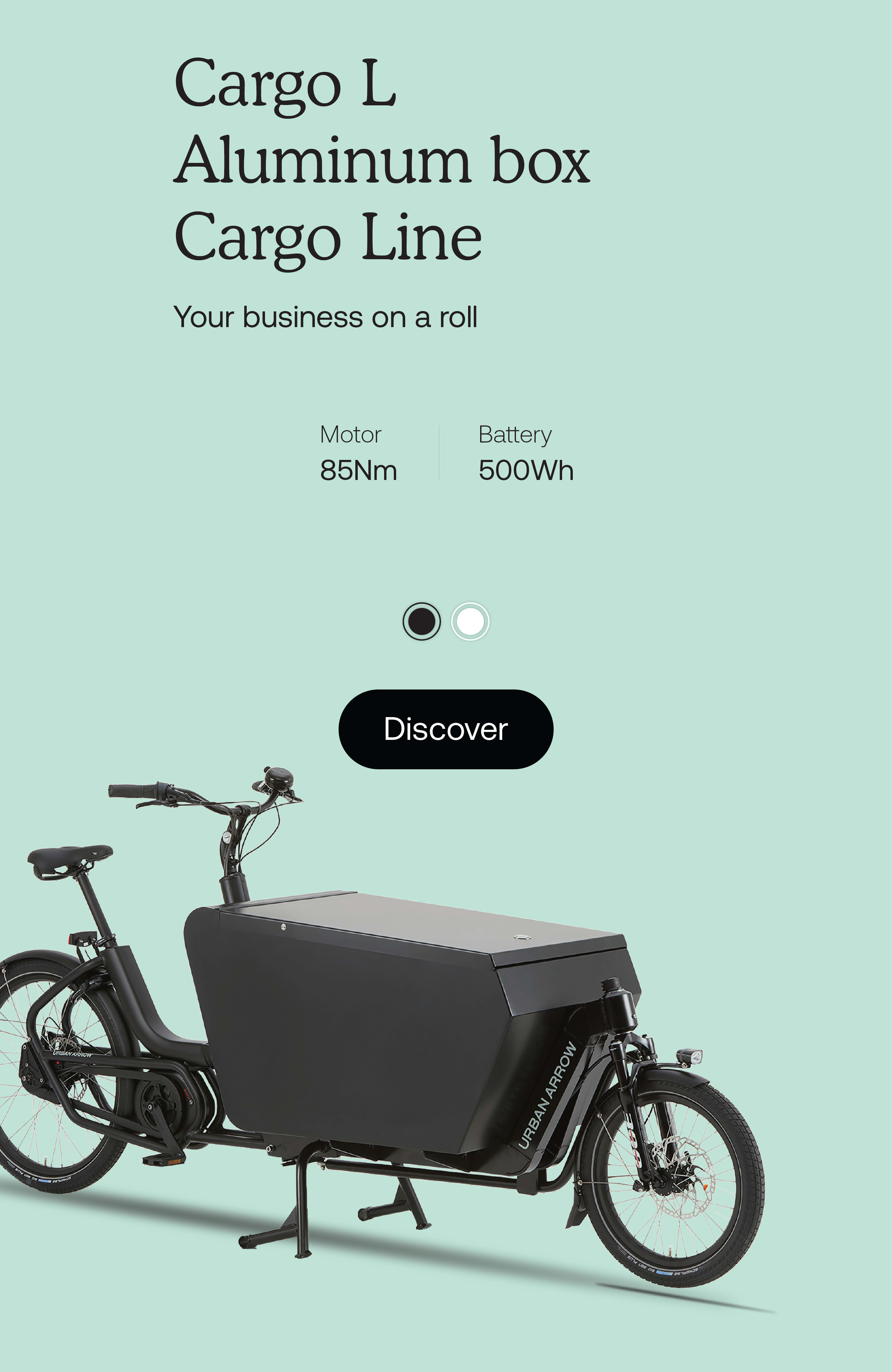 Urban Arrow Cargo - The Professional Electric Cargo bike